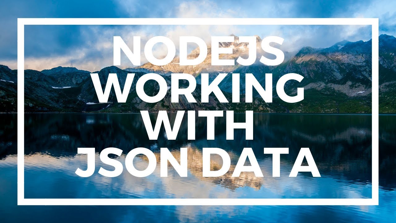 NodeJS For Beginners: Working with JSON Data with Express and the Body Parser Module