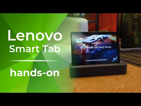 Lenovo Smart Tab is an Android tablet that's practical for the home [hands-on]