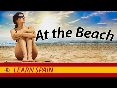 Learn Spanish for Beginners | Lesson at the Beach | English-Spanish Vocabulary