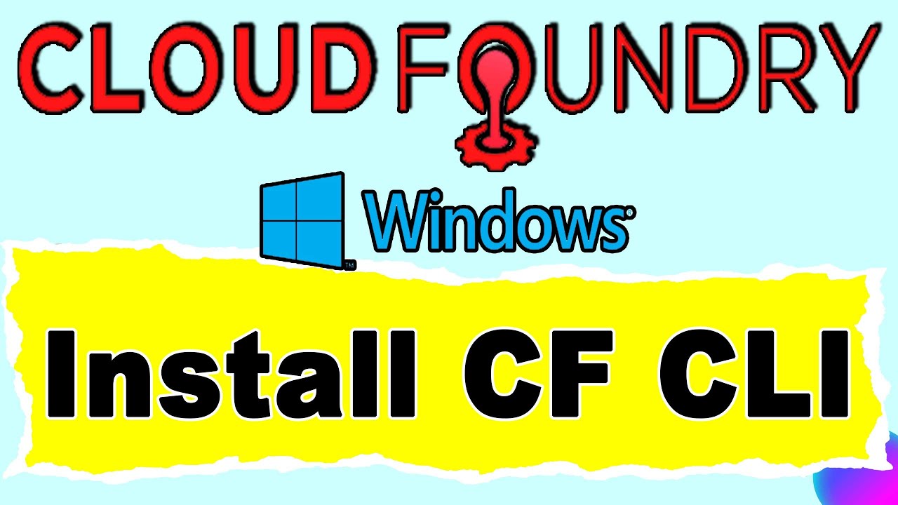 Install Cloud Foundry CLI on windows- 2024- آموزش نصب