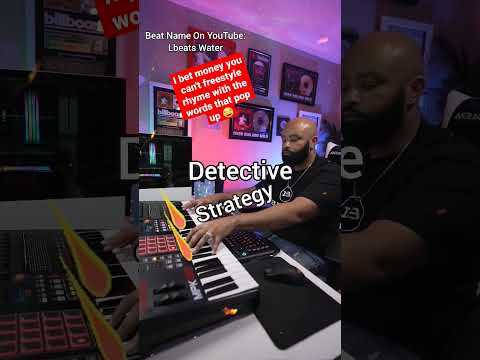 I bet you cant FREESTYLE rhyme with the words that pop up π