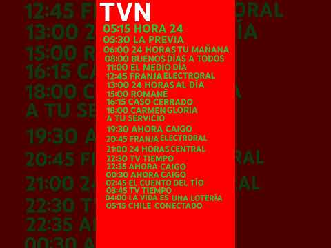 Programaci贸n TVN Viernes 13 de Junio de 2025