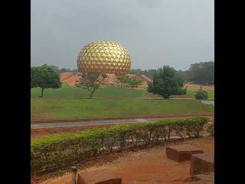 Auroville MatriMandir view