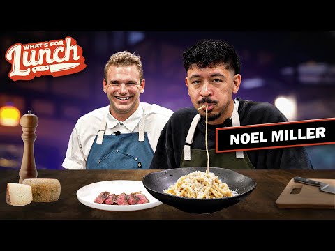 Noel Miller Gets Fancy With Cacio e Pepe and a New York Strip | What's For Lunch