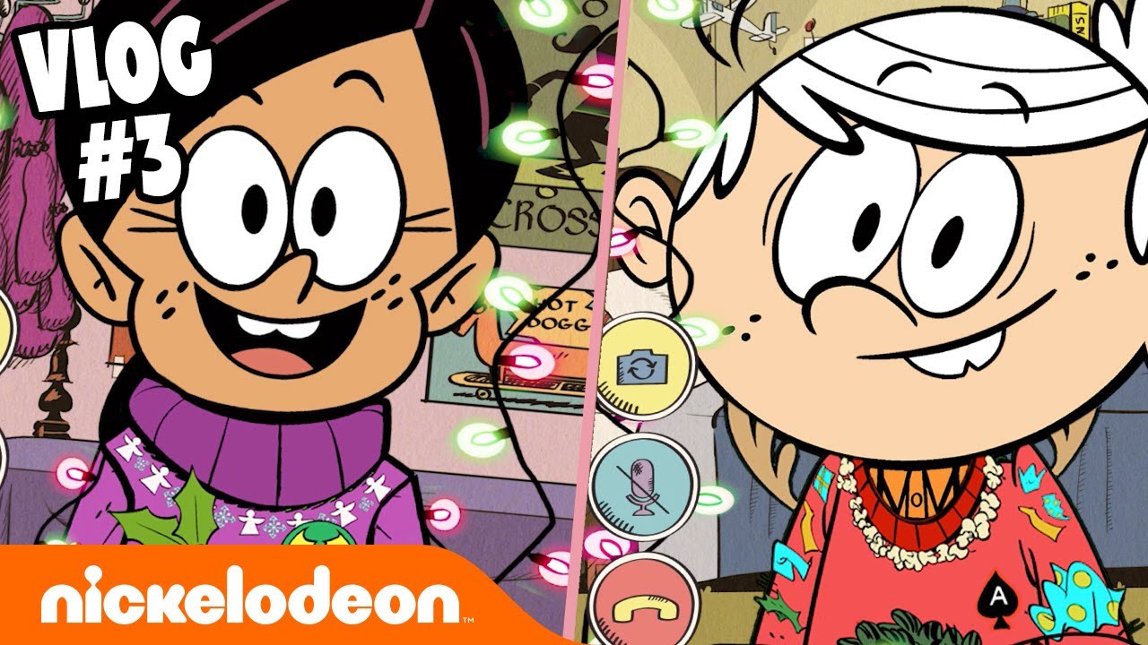 Lincoln & Ronnie Anne’s Vlog #3: Holiday Special ☃️ The Loud House & Casagrandes