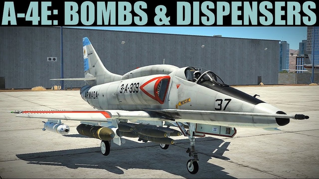 A-4E Skyhawk: Bombs & Dispensers Tutorial | DCS WORLD