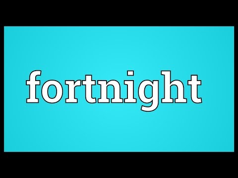 Fortnight Meaning