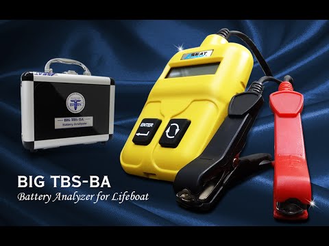 BIG TBS-BA Battery Analyzer for lifeboat