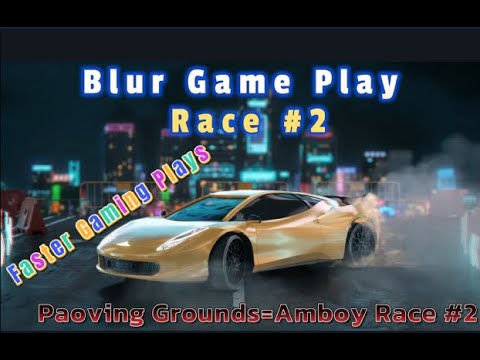 Blur Pc Game"Paoving Grounds"Brighton"Destruction |Race 2| Faster Gaming Plays| #blur #game #video