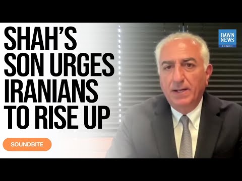 Son Of Last Shah Of Iran Says It's Time For Iranians To Rise Up Against Regime | Dawn News English