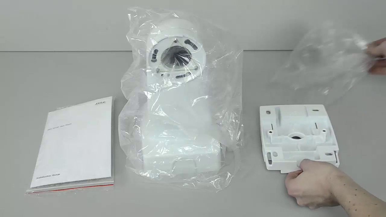 AXIS T91l61 Wall and Pole mount unboxing