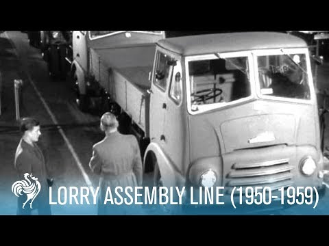 All In A Day: Lorry Assembly Line (Reel 1) (1950-1959) | British Pathé