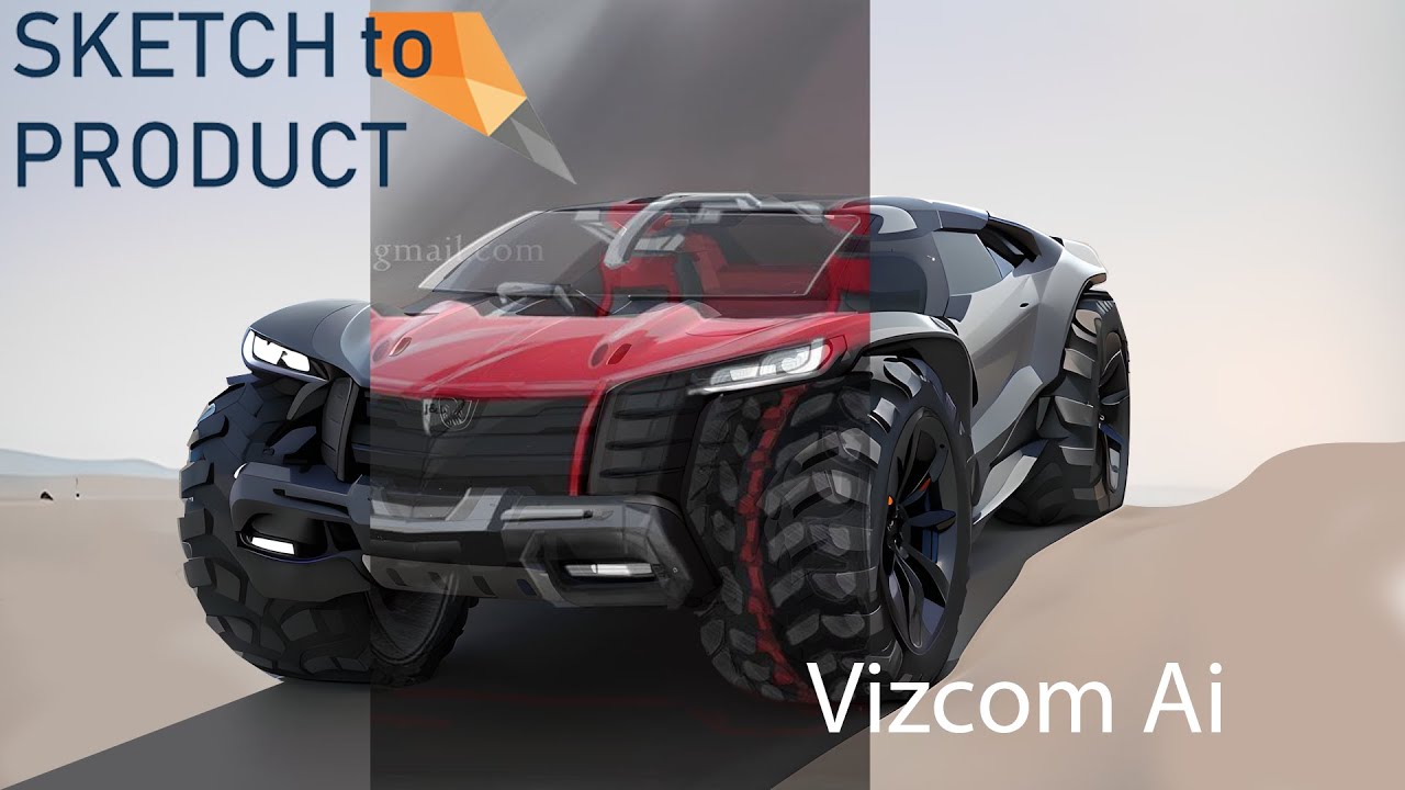 Future Forward: AI-Empowered SUV Concept Unveiled Through Cutting-Edge Design Rendering I Viscom Ai