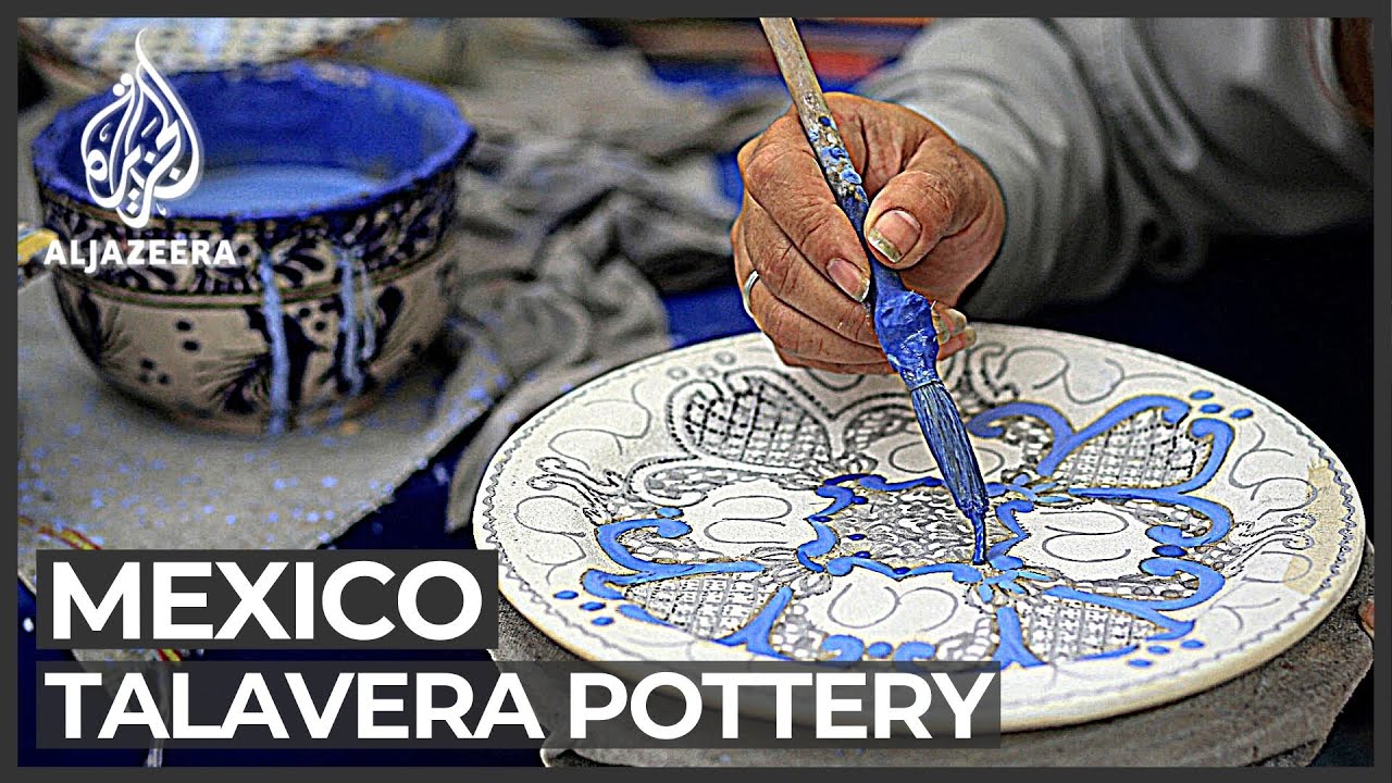 Talavera pottery in Mexico: Traditional style listed by UNESCO