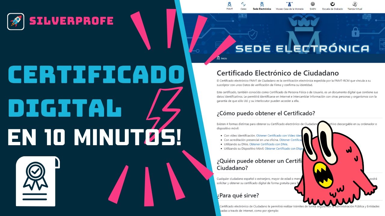 Cómo obtener Certificado Digital en 10 minutos! 🔑 - Guía paso a paso 2024