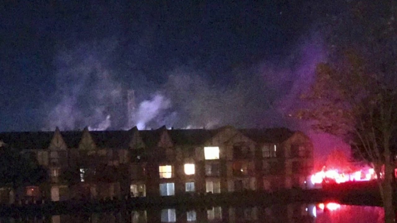 Wixom apartment building evacuated due to fire