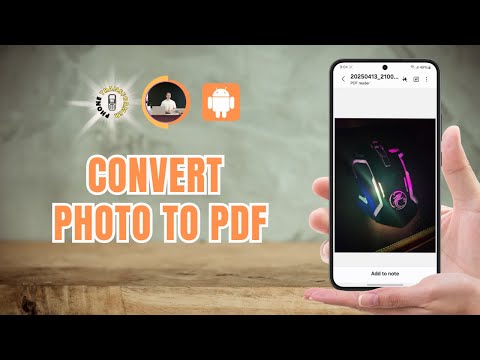 How To Convert Photo Or Image To PDF On Samsung Galaxy S24 - Step-by-Step Guide