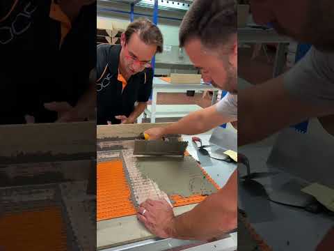 Présentation de la pose du carrelage sur DITRA