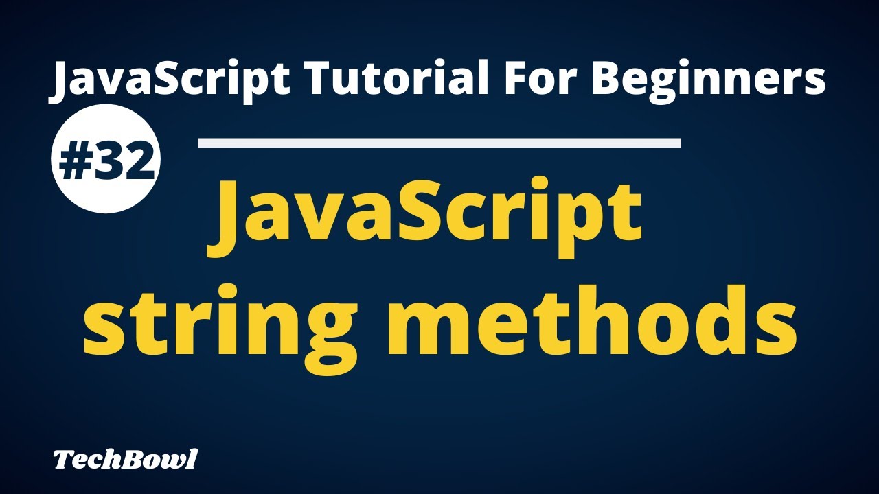 string methods in javaScript | javaScript string methods tutorial (Hindi)