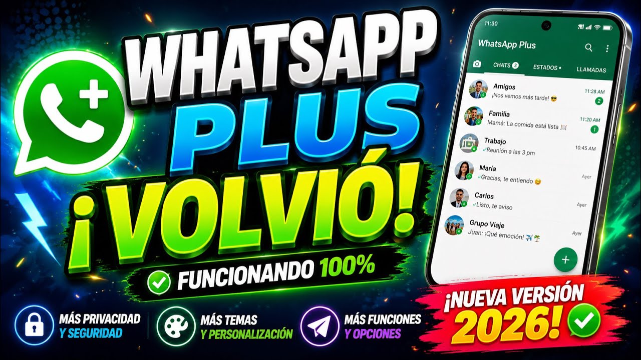 WhatsApp Plus 2026! Ya Funciona  GBMods 2026