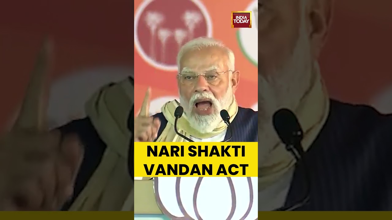 PM Narendra Modi Talks About Women Reservation Bill | Keralam #keralaelections #pmmodi #bjpkerala