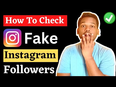 Instagram Account me Fake Followers kaise check kare ? How to check fake followers on Instagram
