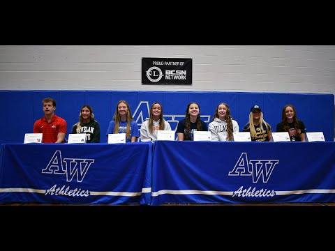 Anthony Wayne High School Fall Athletics Signing