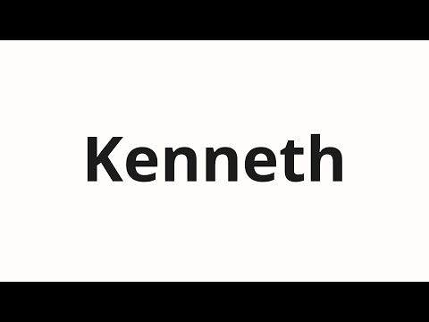 How to pronounce Kenneth