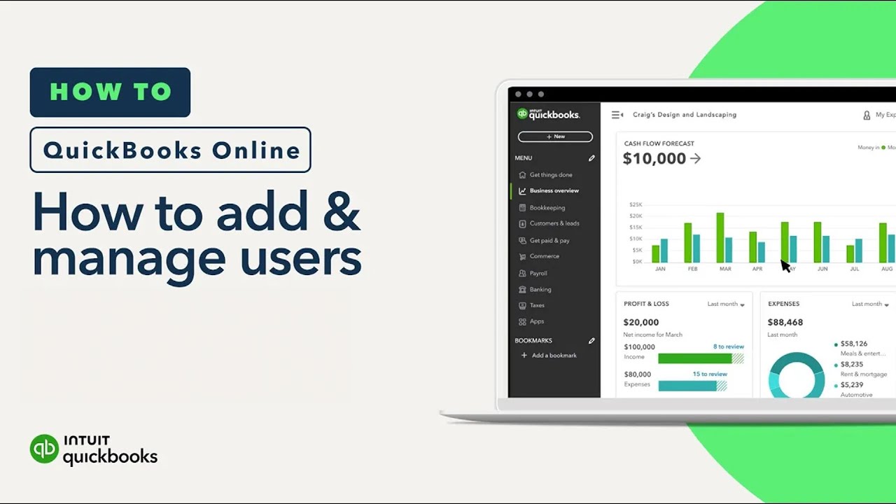 How to add & manage users in QuickBooks Online