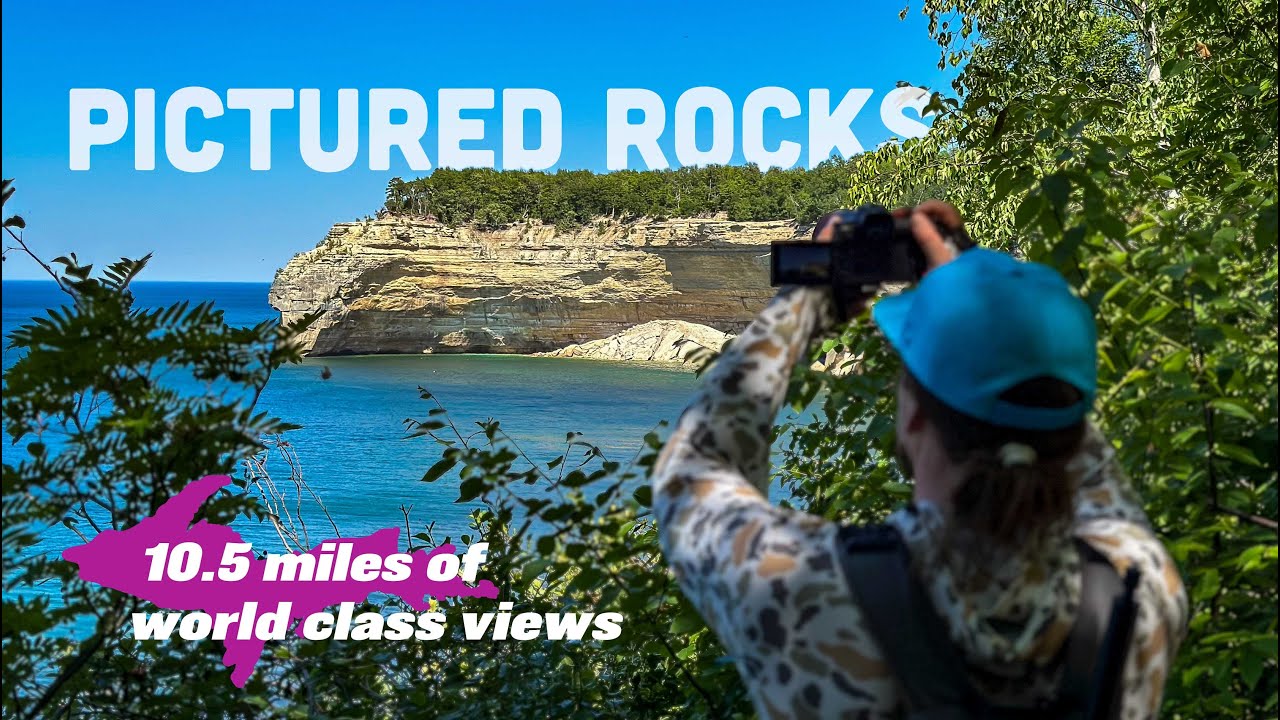 Hiking the Scenic 10.5 Mile Chapel Loop at Pictured Rocks