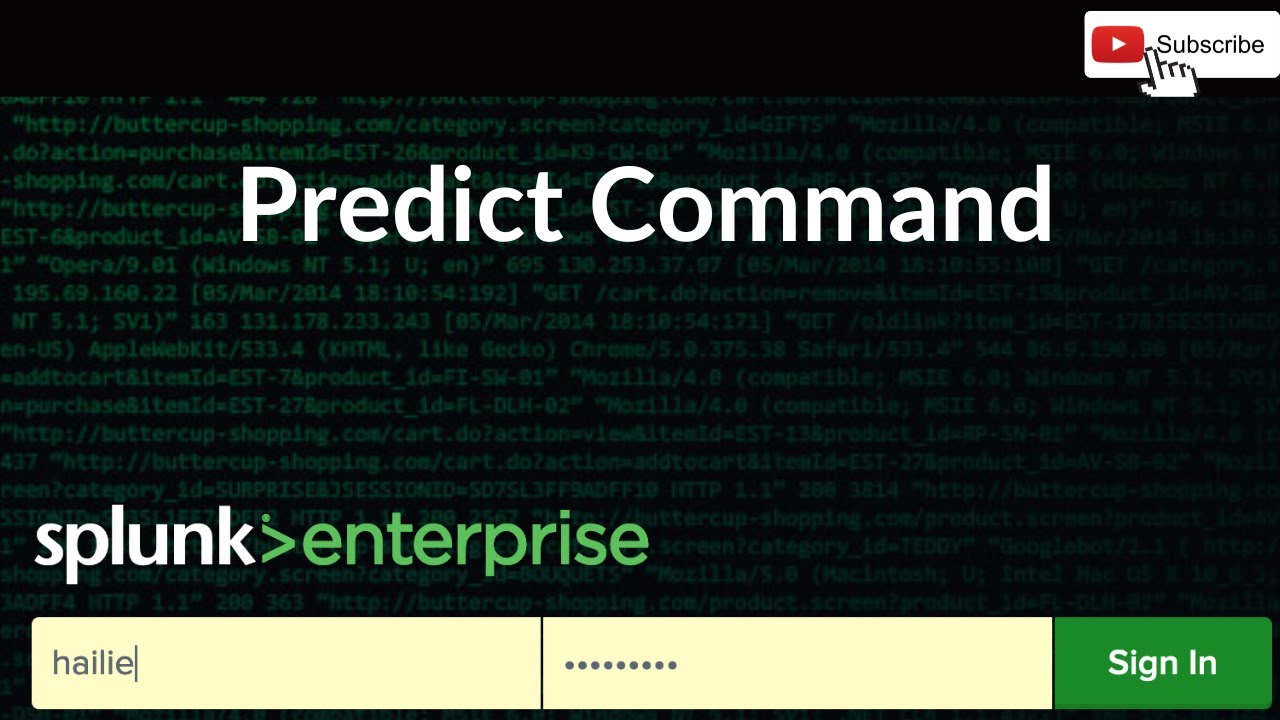 Splunk: Predict Command