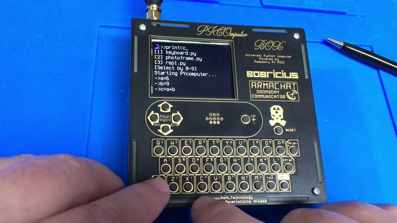 #PICOmputer - Python REPL commander = PYcomputer