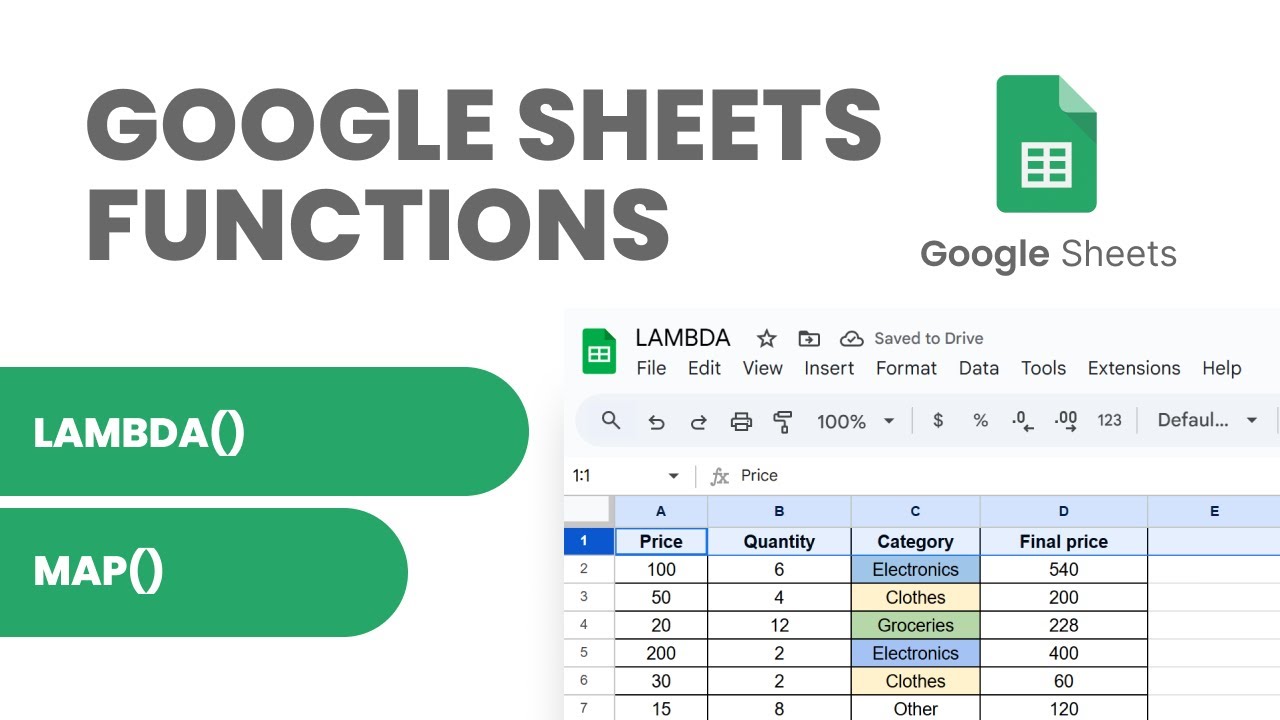Google Sheets LAMBDA Function Explained: Do You Really Need It?