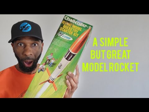 Estes Challenger 1 Model Rocket Starter Set PLUS: #rocketry