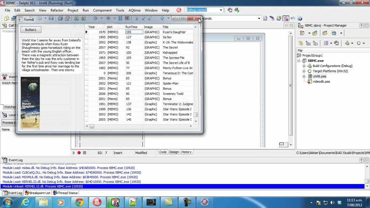 Delphi Programming Tutorial #75 - Importing an XBMC Database
