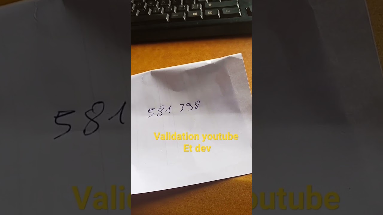 code validation youtube