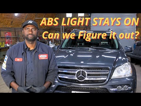 ABS Light Came On, Brakes Feel Fine On Mercedes GL450, Can We Fix it?