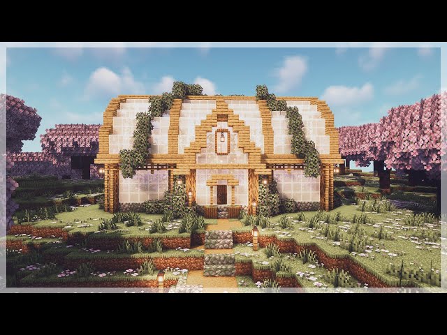 Cottagecore Overgrown Greenhouse🌱 | Free Schematic Download | Cottagecore/Fantasy/Whimsical ...