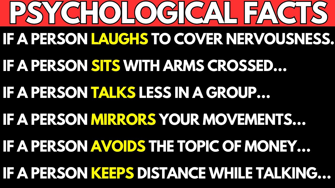 60 Incredible Psychology Facts About Human Behaviour