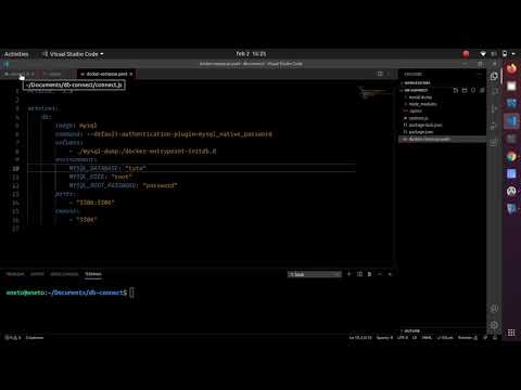 Connectando NodeJS y MySQL 8+ con Docker-Compose