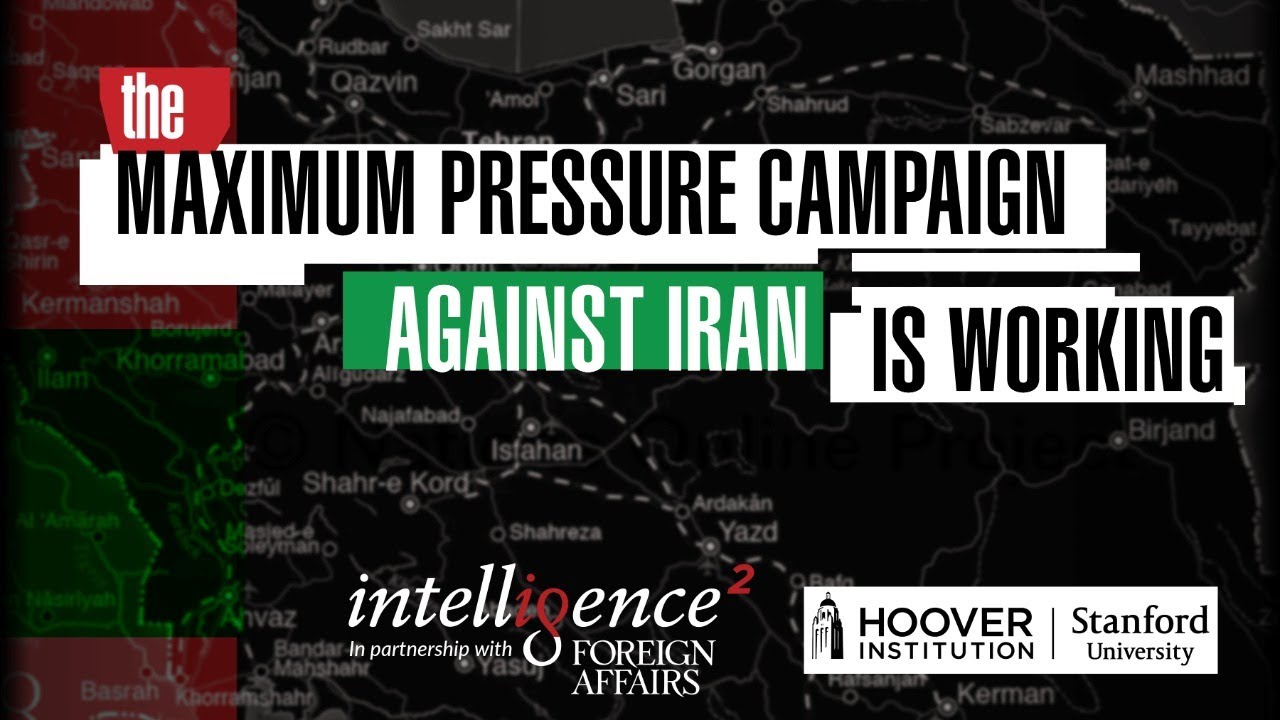 LIVE DEBATE – The Maximum Pressure Campaign Against Iran Is Working