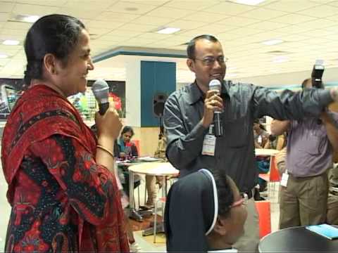 Creative Workshop by Ms. Gayathri Tirthapura in Vigyaan Rasah, GEM-2013 : Part 1