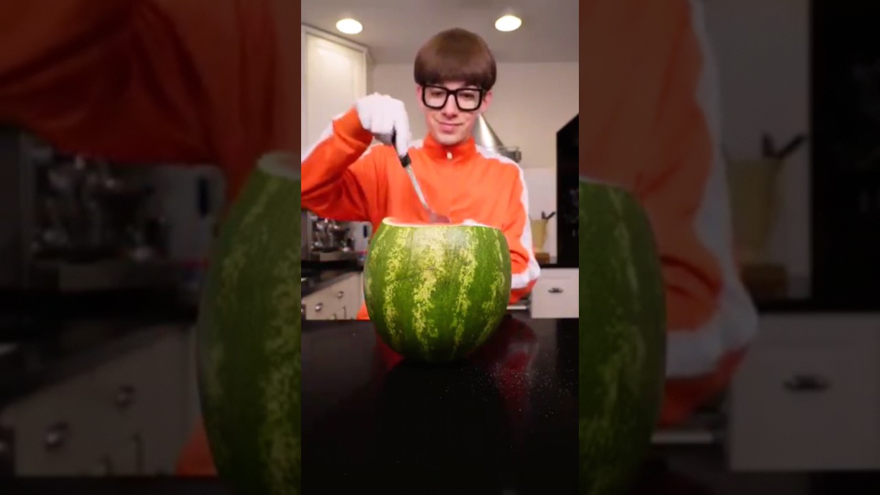 Vector Making watermelon sorbet 🍨 #vector #making #watermelon #shorts