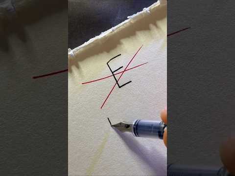 E Harfi nasıl imzalanır? #imza #signature #E