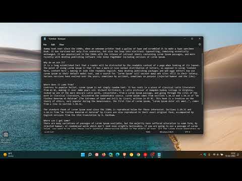 The new updated Windows 11 Notepad app is causing performance issues for some users