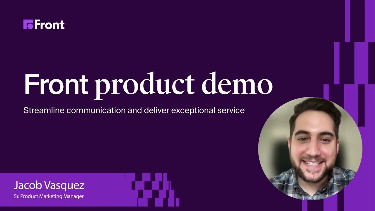Front Product Demo
