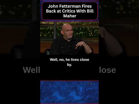 John Fetterman You Pay A Price For Talking To The Other Side