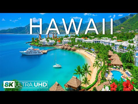 Wonders of HAWAII | Explore Hawaii's Stunning Beaches and Landscapes π Travel Video 8K