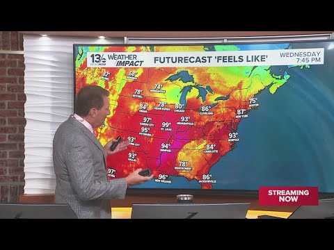 Dangerous heat wave moving over Eastern U.S., heat safety and tips