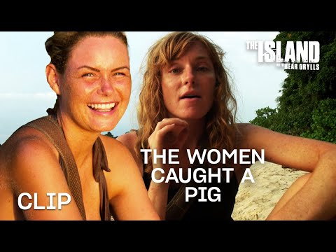 The Women Kill A Pig | The Island with Bear Grylls